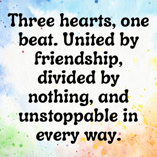 150+ Trio Captions For Instagram